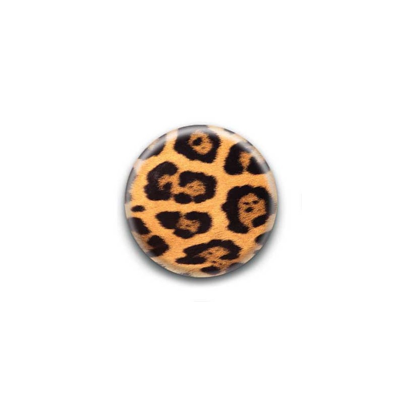 badge motif leopard