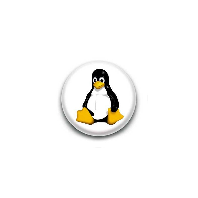 Badge Pingouin Linux