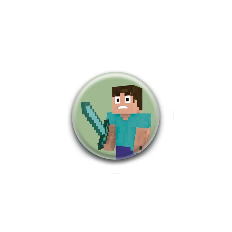 Badge Steve Minecraft