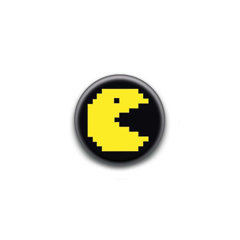 Badge Pacman 8 Bit