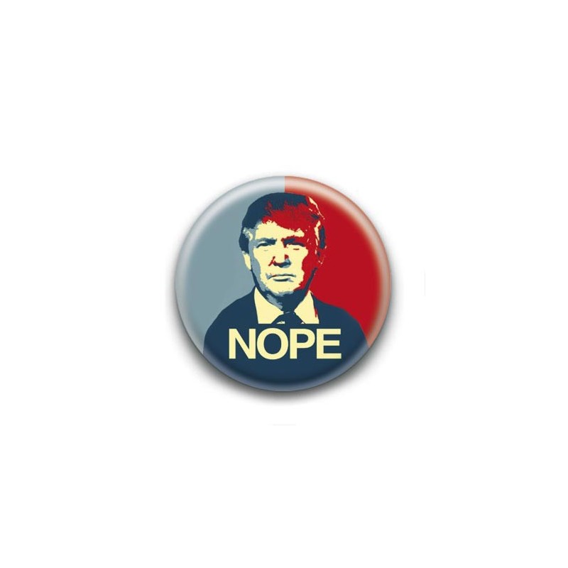 Badge Nope Trump