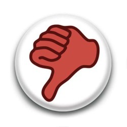 Badge Pouce Rouge Youtube