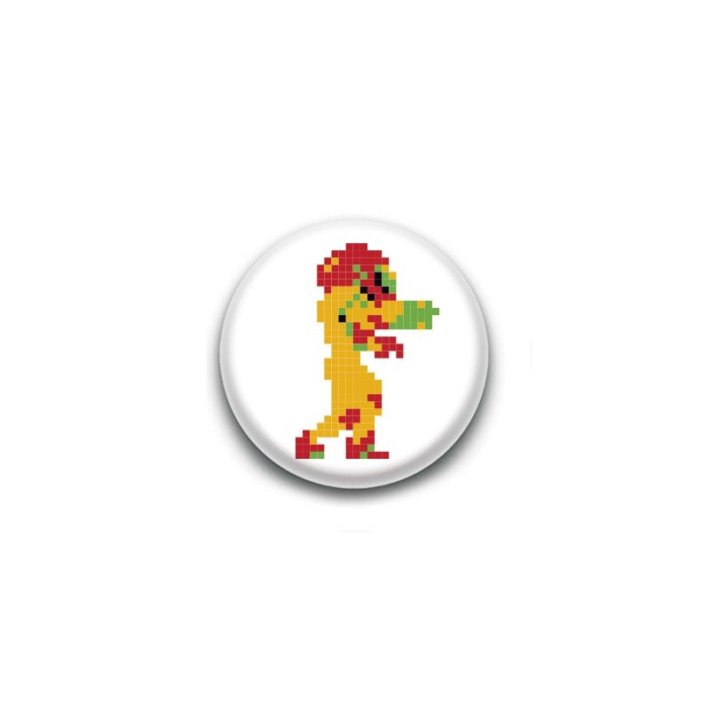 Badge Metroid 8 Bit