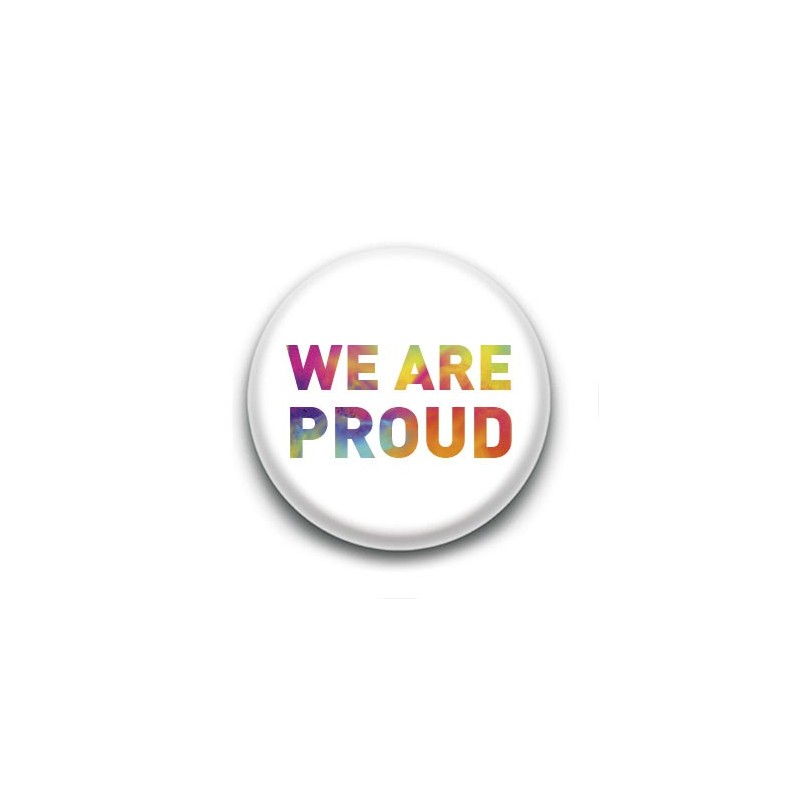 Badge : We are proud