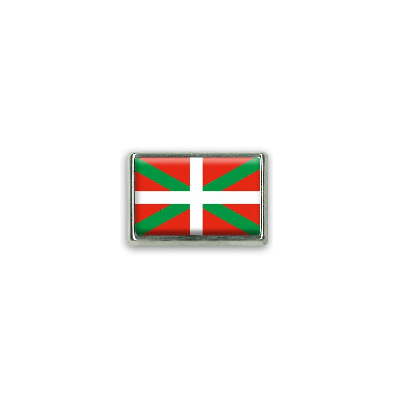 Pins rectangle : Drapeau Basque