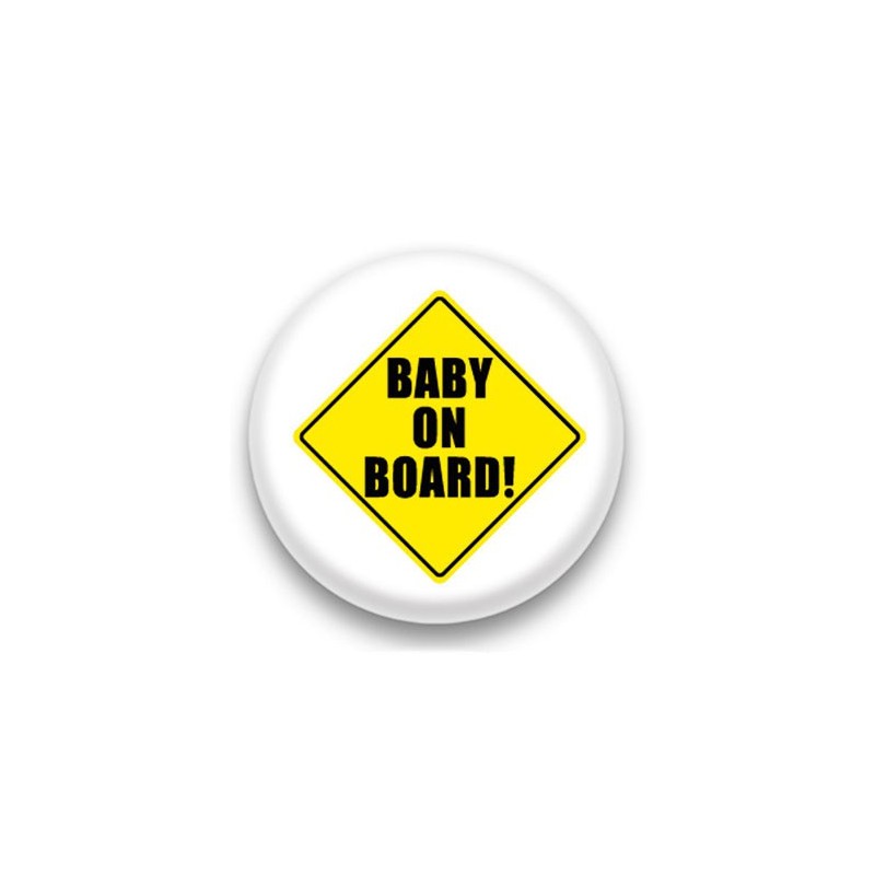 Badge Bouton 25mm Baby on board
