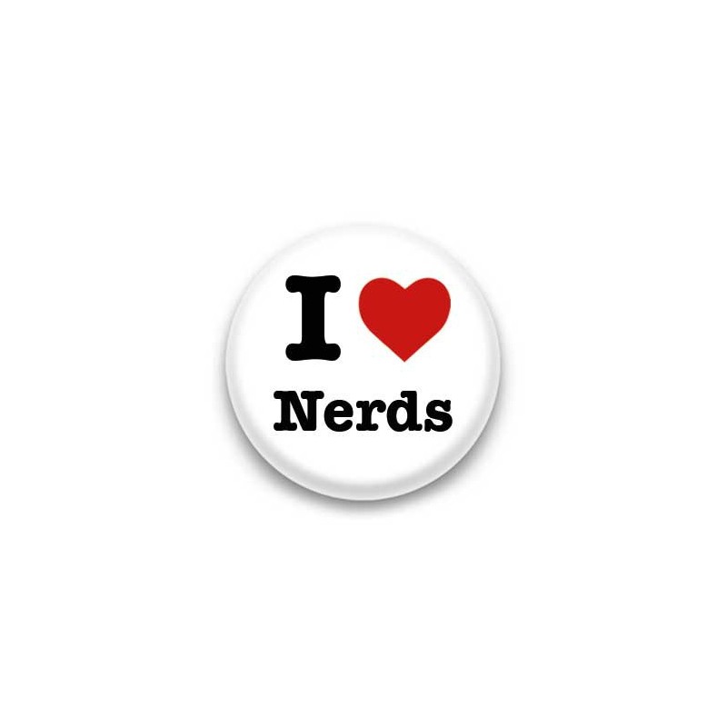 Badge I Love Nerds
