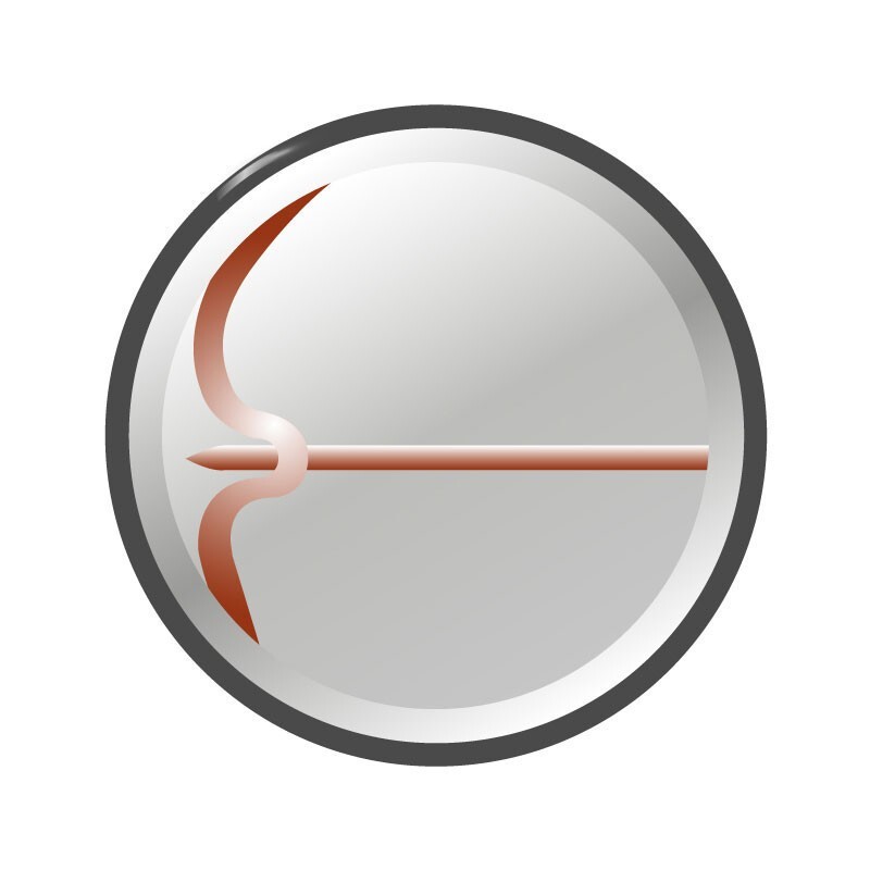 Badge : Johnny H, signature fond blanc