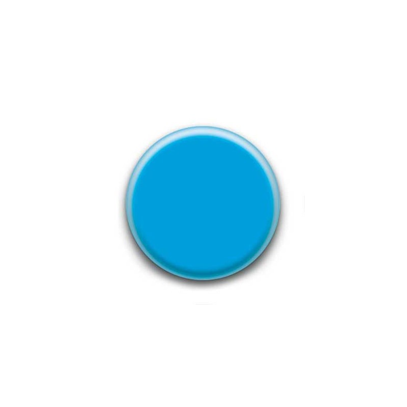 Badge Bouton 25mm bleu